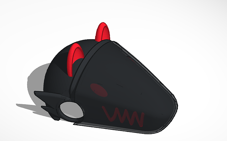 3D design Protogen Head - Tinkercad