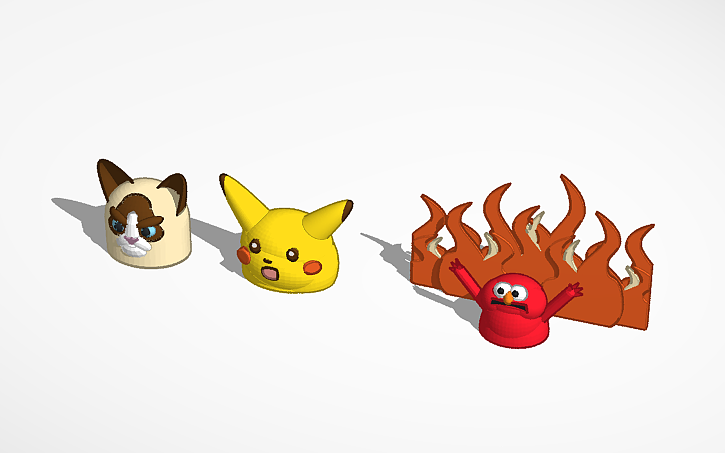 3D design MEMES. - Tinkercad
