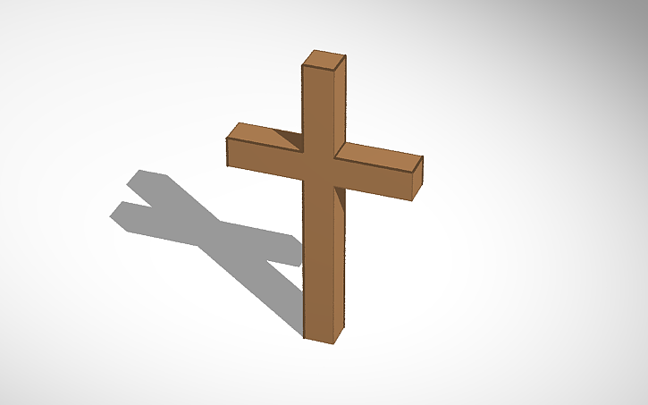3D design Cross - Tinkercad