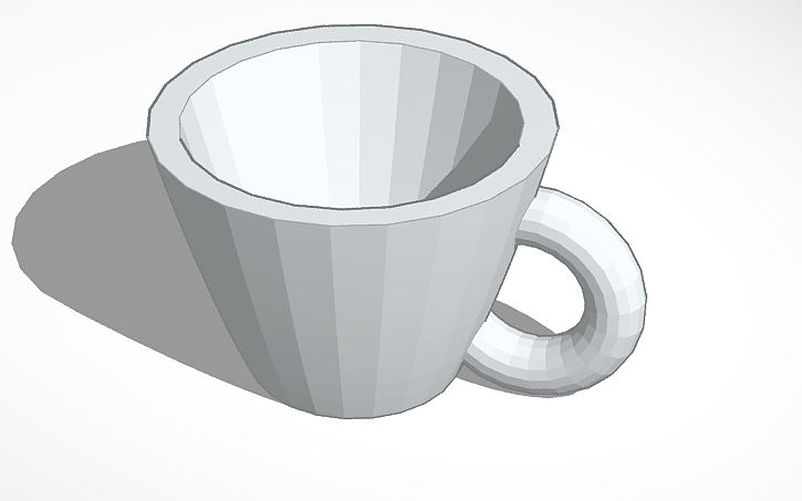 3D design Fincan - Tinkercad