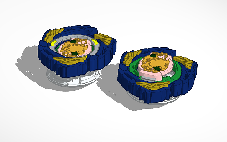 3D design Vanish Fafnir high mode y low mode - Tinkercad