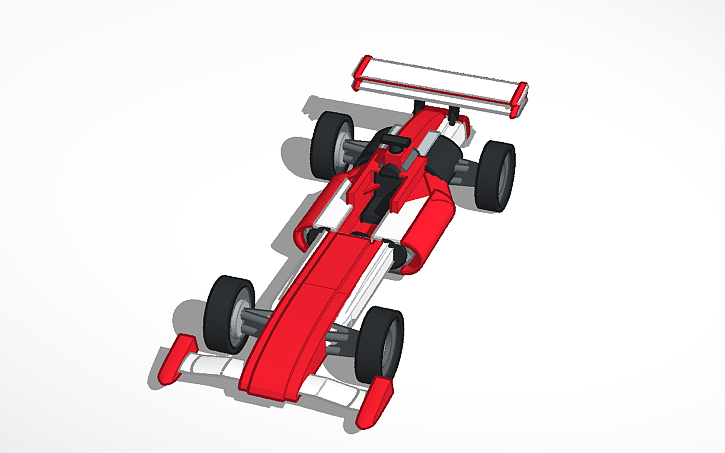 3D design formula 1 - Tinkercad