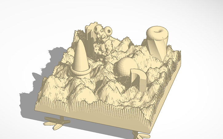 3D design Blake's sand box - Tinkercad