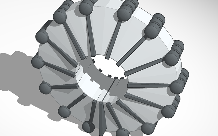 3D design Copy of Singapoore Flyer for Pandora - Tinkercad