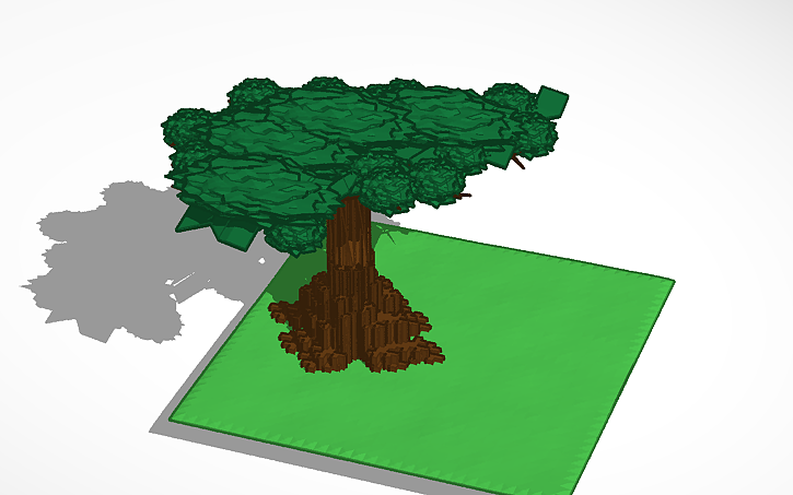 3D design tree - Tinkercad