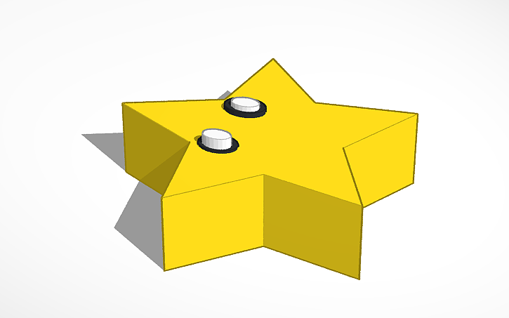 3D design star - Tinkercad