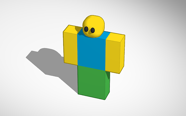 3D design Roblox avatar - Tinkercad