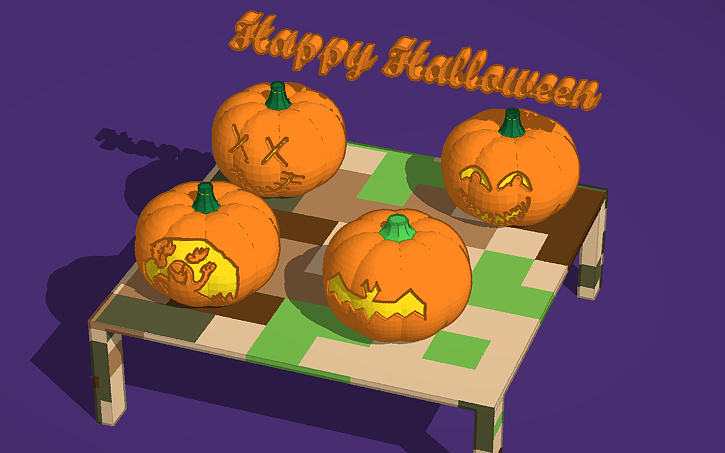 3D design 🎃3-Oct - Pumpkin Carving🎃 - Tinkercad