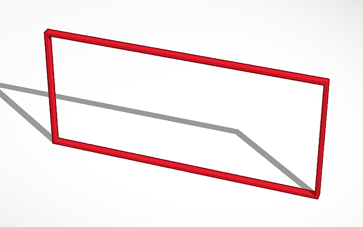 3d Design Window Frame Tinkercad