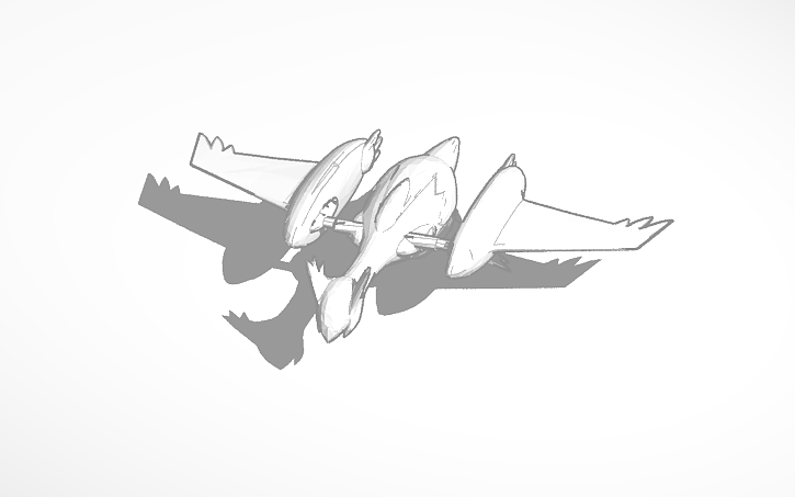 3D design Mega latios - Tinkercad