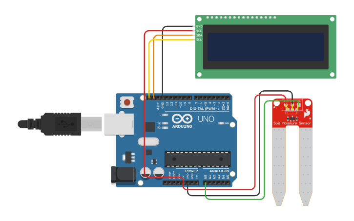 Circuit Design Mini Project Iot Tinkercad