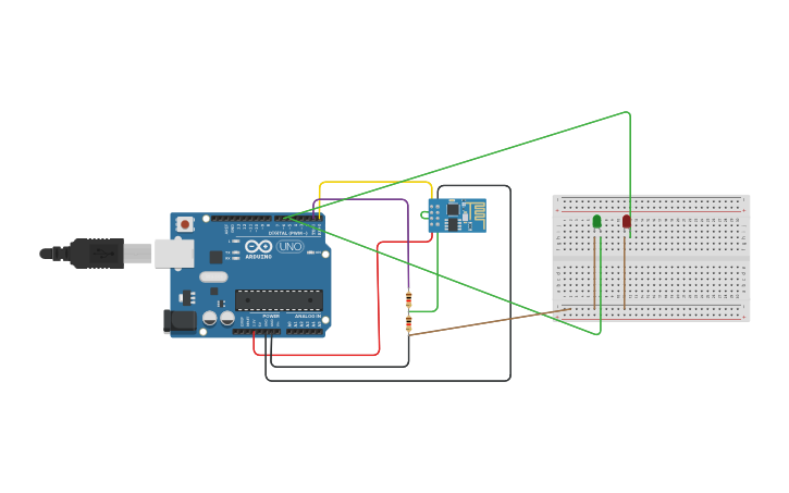 Circuit design weather - Tinkercad
