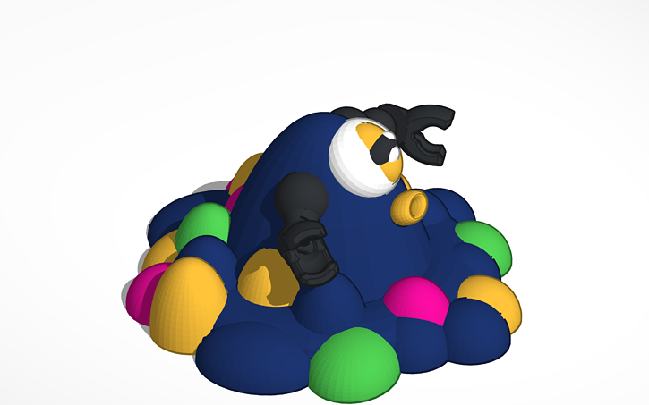 3D design creature - Tinkercad