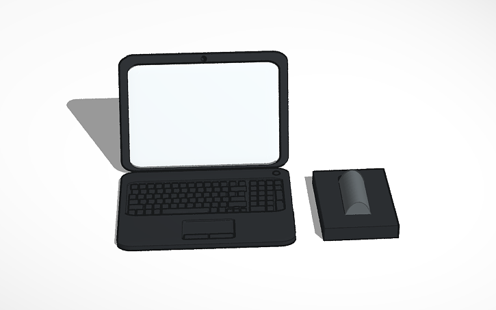 3D design laptop - Tinkercad