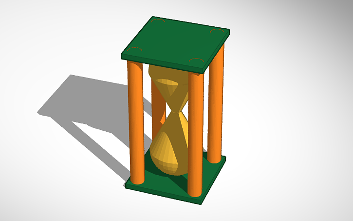 3D design Sand watch - Tinkercad