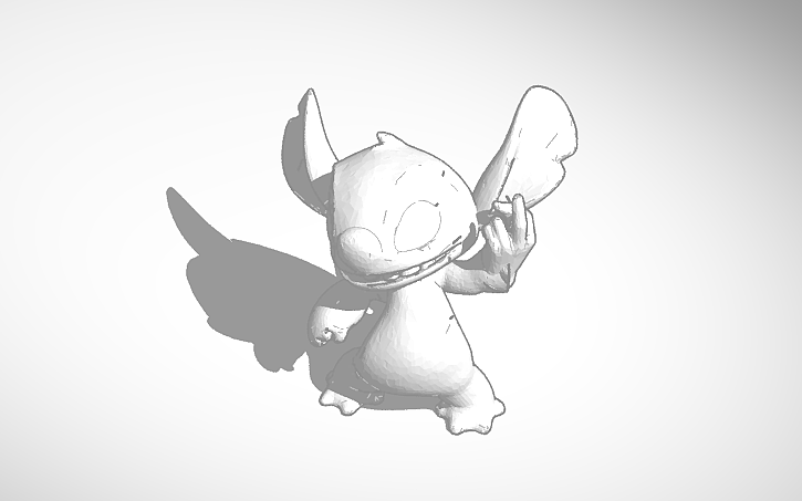 3D design stitch - Snitch - Stitch - Tinkercad