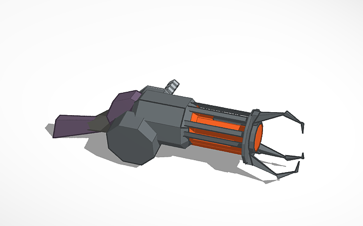 3D design Gravity gun - half life - Tinkercad