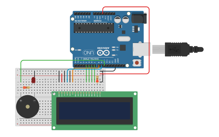 Circuit design CAB202 Assignment - Tinkercad