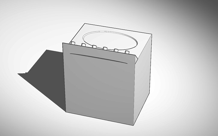 3D design clothes dryer - Tinkercad