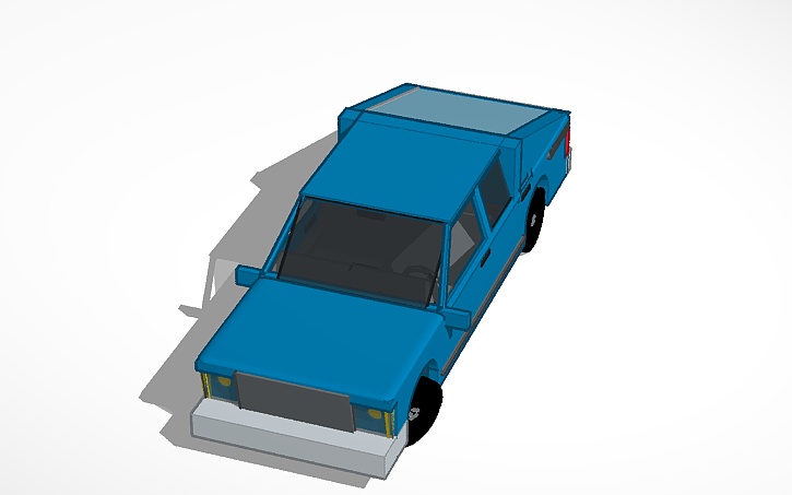 3D design 1977 Pinto (1970's car productions) - Tinkercad