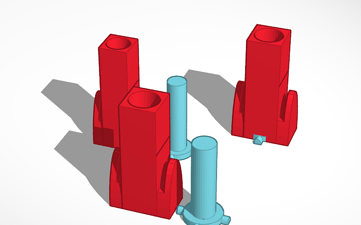 3D design Pinball Launcher - Tinkercad