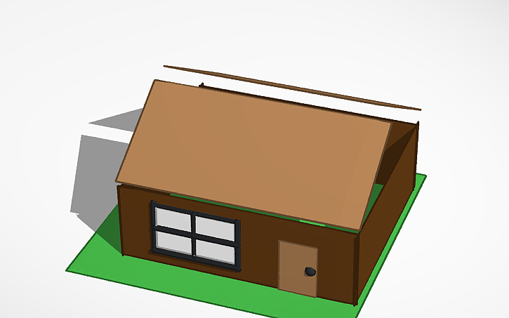 3D design Copy of House Challenge - Tinkercad