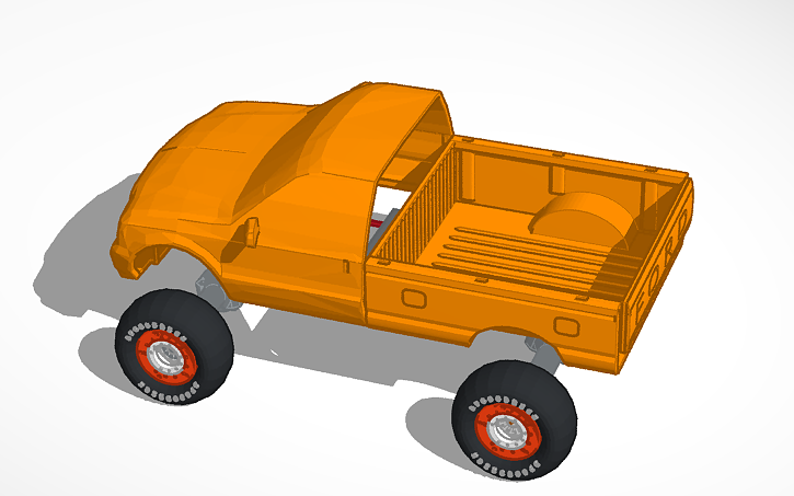 3D design Copy of Ford F350 - Tinkercad