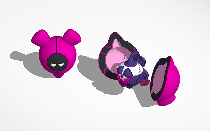 3D design Pecharunt - Tinkercad