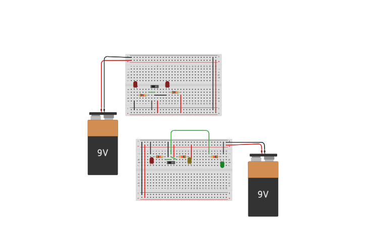 Circuit design ECS200 Tutorial 1 Circuit - Tinkercad