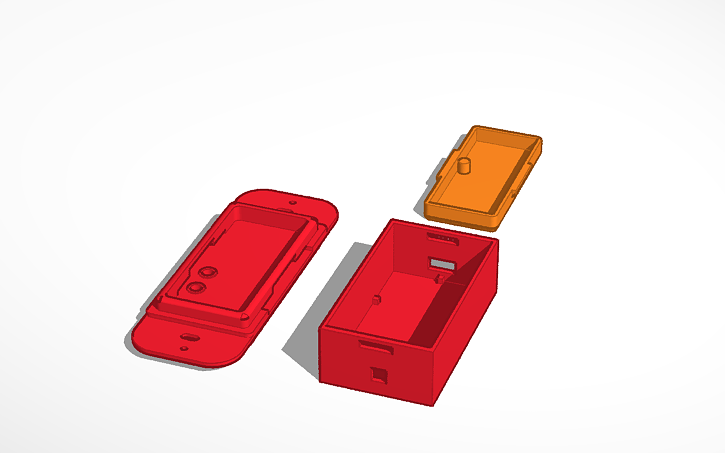 3D design Sonoff Wifi Switch wall switch - Tinkercad