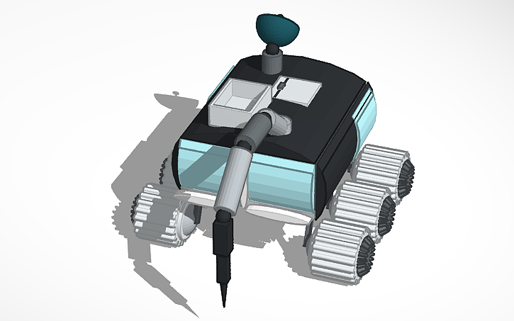 3D design Avtonom marsdayeriyən - Tinkercad