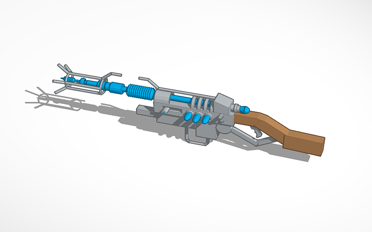 3D design Wunderwaffe DG2 - Tinkercad
