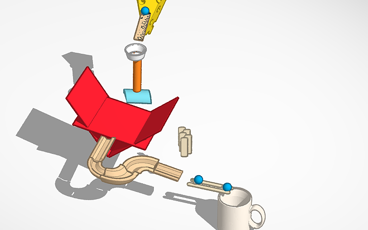 3D design Copy of Rube Goldberg Challenge - Tinkercad