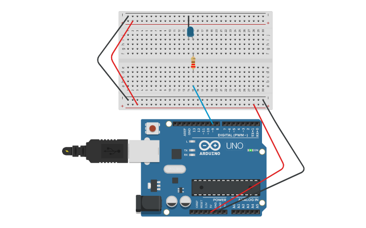 Circuit design Practica 5 - Tinkercad