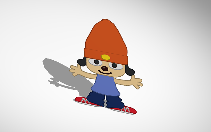 3D design Parappa The Rapper Public version - Tinkercad