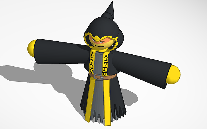 3D design Telamon (BrawlR) - Tinkercad