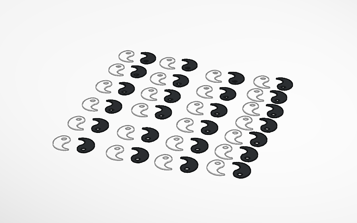 3D design karma points for alexandria, kylie, and aiko's game - Tinkercad