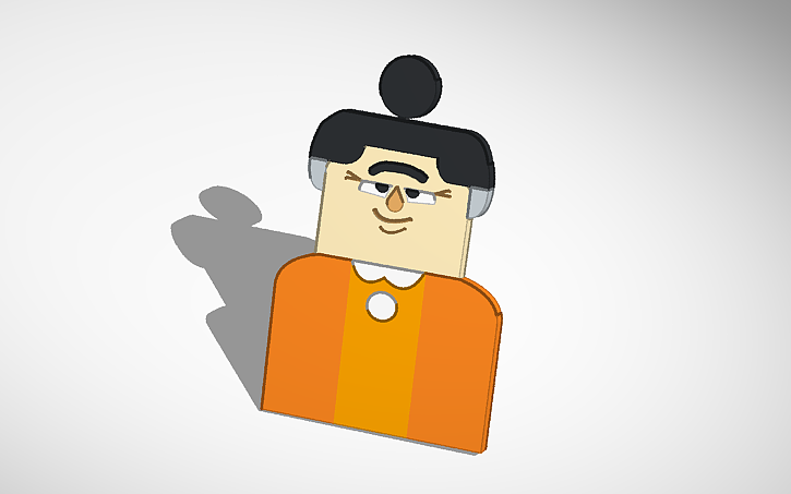 3D design Lucy Duolingo(continues) - Tinkercad