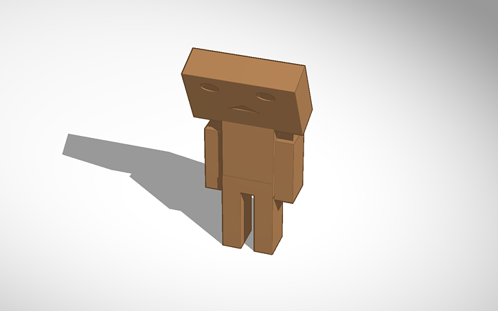 3D design sad box - Tinkercad