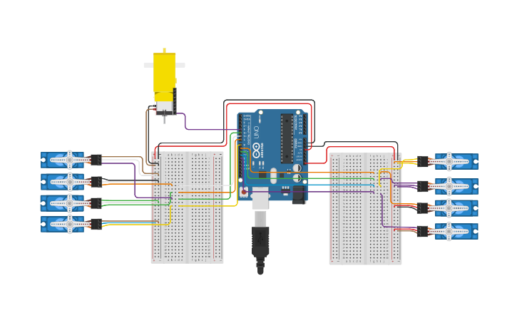 Circuit design IC - Tinkercad