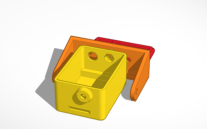 3D design ESP32-Cam Case Berrybase - Tinkercad