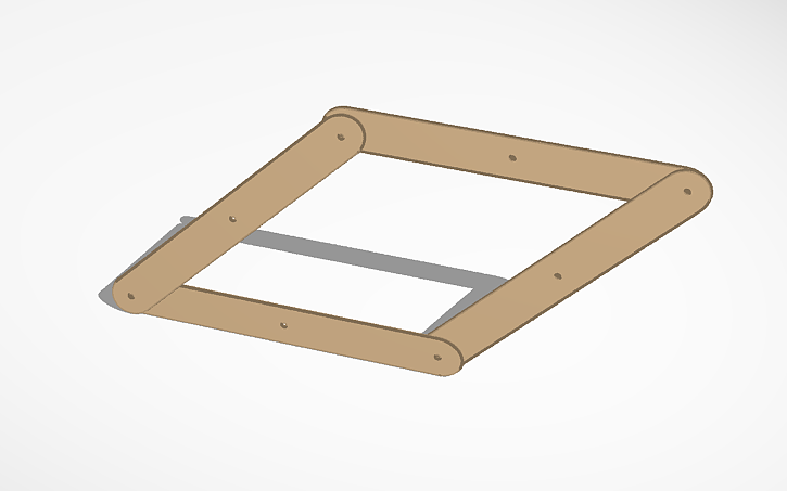 3D design parallel-motion-linkage - Tinkercad