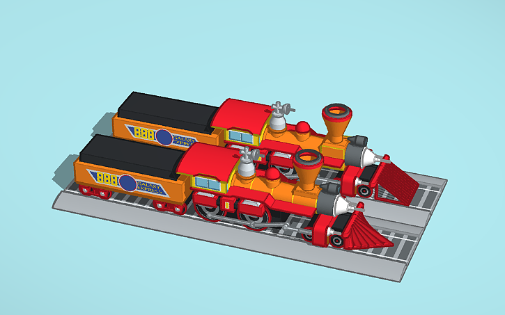 3D design Galaxy Express 888 "Aldebarad" (GLR 4-4-0 "American" Type ...