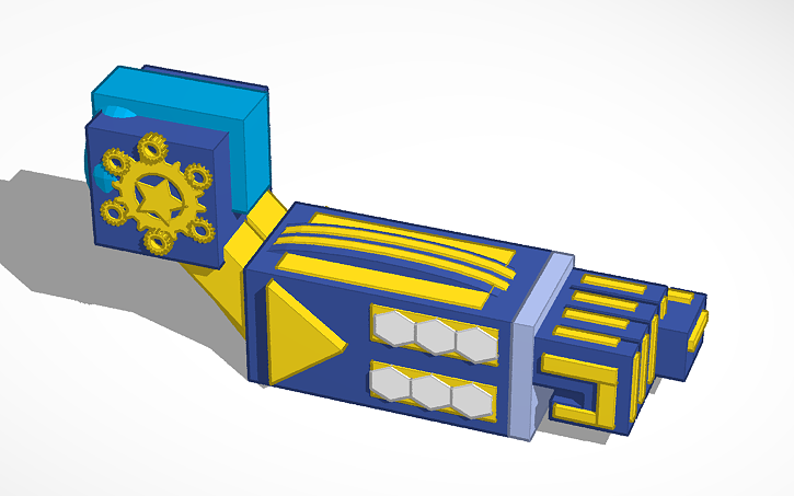 3D design POWER FIST!!! - Tinkercad