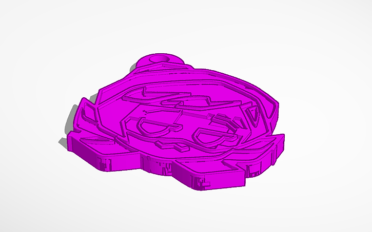 3D design Uzi Doorman Keychain - Tinkercad