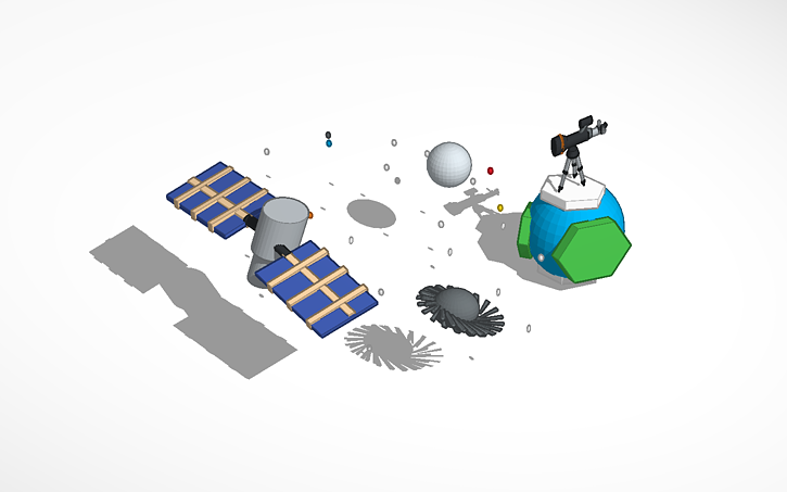 3D design space - Tinkercad