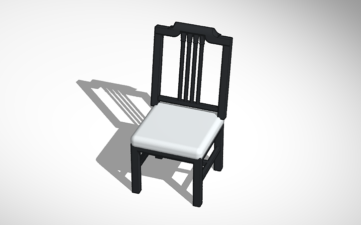 3D design Chair - Tinkercad