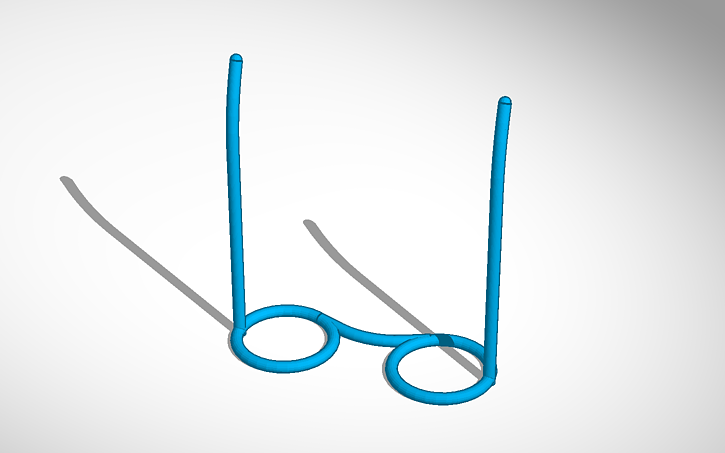 3D design Glasses - Tinkercad