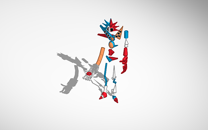 3D design Sonic rewrite kyokai - Tinkercad