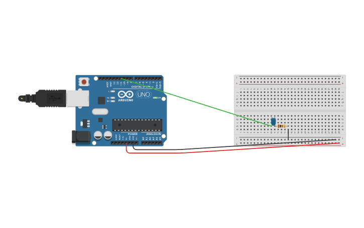 Circuit design Blink Example Function (0504) - Tinkercad